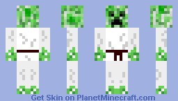 Jesus Creeper Minecraft Skin