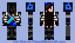 warriot head phones guy Minecraft Skin