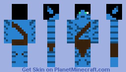 Na'vi Minecraft Skin