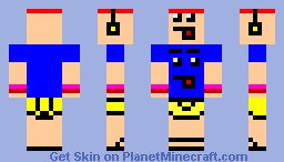 Jogger W/o Mic Minecraft Skin