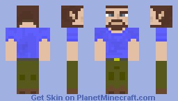 Villager (Blue) Minecraft Skin