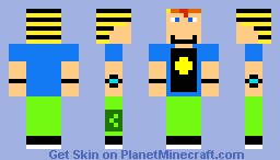 Johnny Test - Johnny Minecraft Skin
