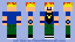 Johnny Test Minecraft Skin