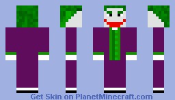 Joker Minecraft Skin