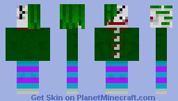 Joker Straight Jacket Minecraft Skin