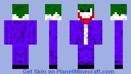 Joker Minecraft Skin