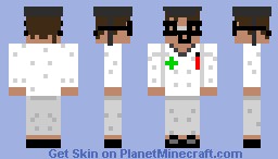 Haogie Potion Lab Coat Guy Minecraft Skin