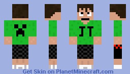 The Strange Jonathan Minecraft Skin