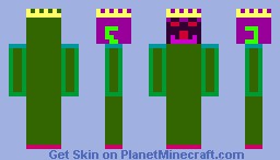 Idiot man Minecraft Skin