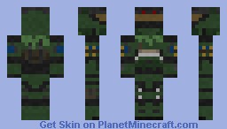 Jun From Halo: Reach Minecraft Skin