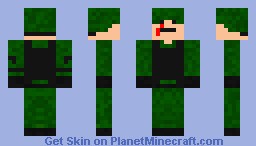 SAS Officer Minecraft Skin