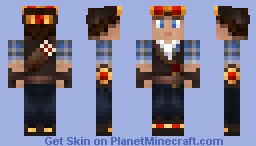 Justin Redstone Minecraft Skin