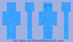 Blue Dude Minecraft Skin