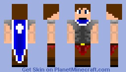 The Ultimate Warrior Minecraft Skin