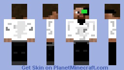 Steve the agent Minecraft Skin