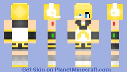 Vocaloid Series \__ Rin Kagamine Minecraft Skin