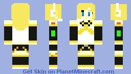 Kagamine Rin Minecraft Skin