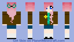 my hunger games skin Minecraft Skin