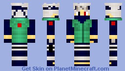 Kakashi Hatake (Naruto Skin Anime Series 3rd Last!) Minecraft Skin