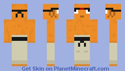 Karate Fishman (Better in Preview) Minecraft Skin