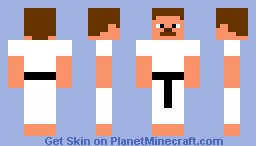 Karate Kid Minecraft Skin