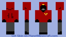 Red Assassin Minecraft Skin