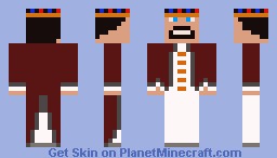 A king minecraft skin (personally made by me, first ever skin, made from scratch) Minecraft Skin