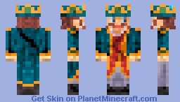 King George VI Minecraft Skin
