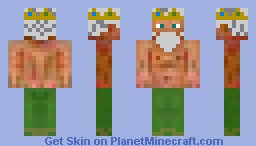 King Neptune Minecraft Skin