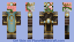 King Zombie Pig Minecraft Skin