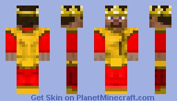 King Steve Minecraft Skin