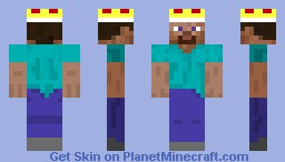 King Steve! Minecraft Skin