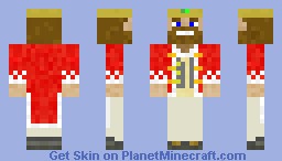 Fallen Kingdom King (better in 3-D) Minecraft Skin