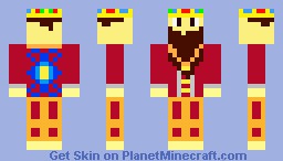 King Minecraft Skin