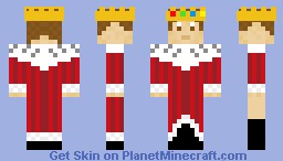 King Minecraft Skin