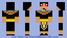 Egyptian King Minecraft Skin