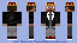 King in a suit!! Minecraft Skin