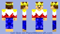 King Minecraft Skin