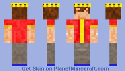 Young King Minecraft Skin