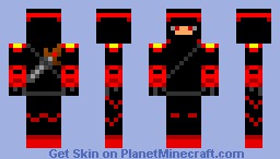 Kings Guild series; Ninja General Minecraft Skin