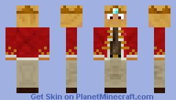 King Minecraft Skin