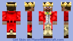 " King Steve " Minecraft Skin