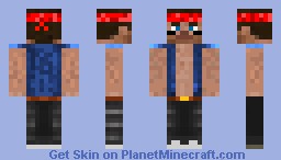 PVP Steve Minecraft Skin