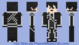 Kirito Minecraft Skin
