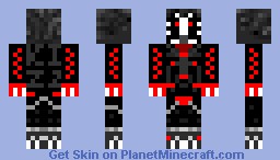 Lead Singer of Kiss (gene Simmons) Minecraft Skin