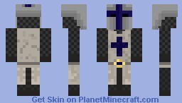 Blue Knight Minecraft Skin