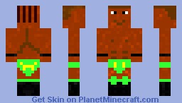 Kofi Kingston Minecraft Skin