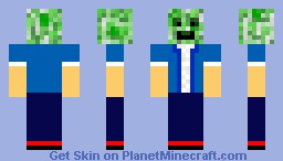 Kool Creeper Minecraft Skin