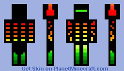 Equilizer Man Minecraft Skin