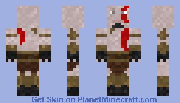 Kratos Minecraft Skin